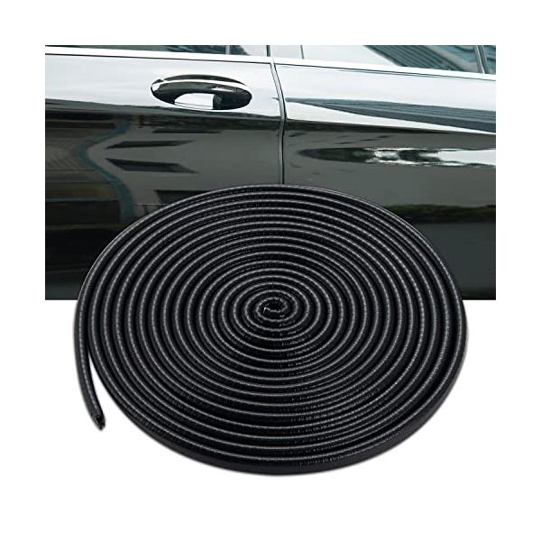 ブラック/5M/5M・Color:ブラックSize:5M・パッケージ個数:1・ほとんどの車のドア垂直と水平に取り付けることができます  常のように簡単に開け閉め、風/道路ノイズを低減します。 狭い車庫や狭い駐車場でも、もう一台と衝突してあな...