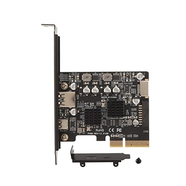 高耐久素材と安定性能 Zerodis PCIe Type Cカードは高品質素材と金メッキピンを採用。酸化・摩耗に強く、長期間安定動作。家庭でのPC使用やオフィスワークで信頼性を発揮し、耐久性の高い拡張環境を実現。PCIe USB3.2 カー...