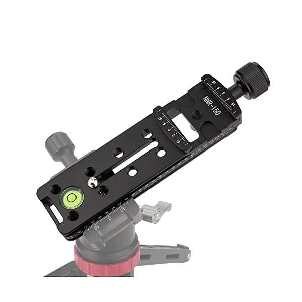 ブラック/-/F-NNR150・パッケージ個数:1・プロ仕様のレールノダルスライド- 多目的レールノードスライドデュアルダブテールクランプ。標準のスクリューノブクランプ付き。三脚を動かさずにレールノードでカメラをスライドさせたり外したりでき...