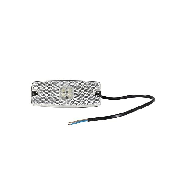 適用電圧：DC10〜30V/1W 中央部分：LED４灯、その他：リフレクター