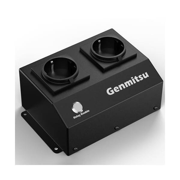 -/-/IMB2・パッケージ個数:1・スマート制御: Genmitsu iMaticBox リレーモジュールは、CNC マシンとその外部アクセサリ 掃除機、トリマールーター、レーザーなど の G コードによる同期開始および停止制御を実現し、...