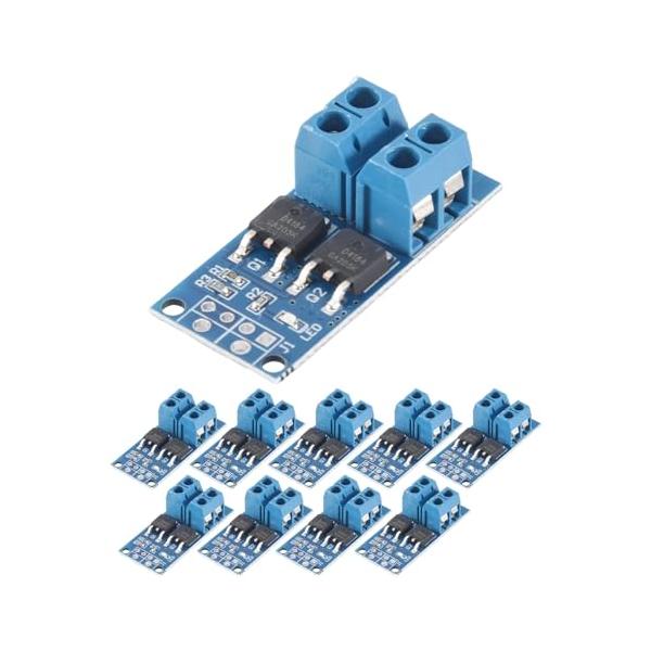 ブルー/-/500035707・パッケージ個数:1・このモーター制御モジュールは、さまざまな高出力機器に適用できる広い入力電圧（DC 5-36v）に耐えることができます。・インポートされた大電力デュアルMOSFETトランジスタ並列アクティブ...