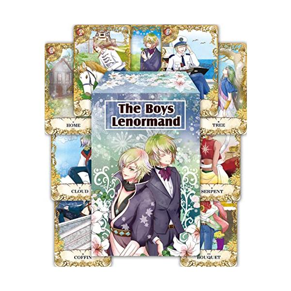 ルノルマンカードの新作ザ・ボーイズ・ルノルマンカードがついにルナファクトリーから発売しました。LADYのカードを除く全てのカードに男性キャラクターが描かれたルノルマンカードの、美しい世界をお楽しみください。・従来のルノルマンカードは難しくて...