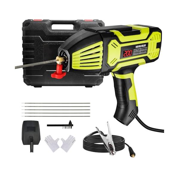 ブラック/-/hjlv・ポータブル＆軽量フレンドリーハンドヘルド溶接機、わずか1.2kg。どこでも簡単溶接、通勤カバンに収まるコンパクト設計。・最新鋭の安全機能で極寒のマイナス20度も対応。待機・過電流・過負荷保護が標準装備です。・使いやす...