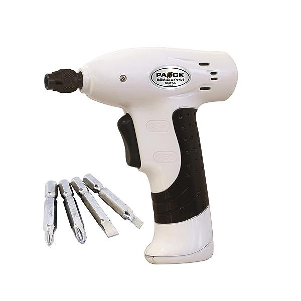 ホワイト/-/MDD-CL・パッケージ個数:1・製造国:中国・定格消費電力:19W・電源:単三形乾電池4本別売・回転速度:210min-1・最大トルク:3.0N・m