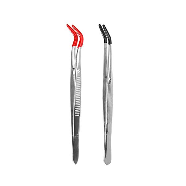 示されているように/-/-・パッケージ個数:1・パッケージに含まれるもの：長さ約6インチのさまざまなスタイルと色の湾曲したゴム製のヘッドを備えた2つの先の尖ったピンセットを受け取ります。適切なサイズは、負担を感じることなく操作するのに便利で...