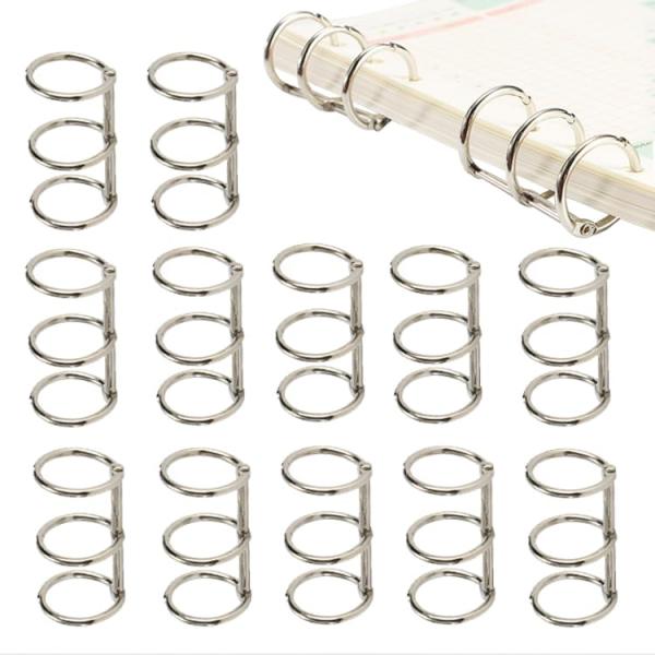 -/ステンレス製/-・Size:ステンレス製・パッケージ個数:1・?包装20個セットバインダーリング 。3リング繋がって1個となります。リング外径は2.5mm、内径20mm、高さ40mmです。・?材料私たちのルーズリーフ綴じ輪ははステンレス...