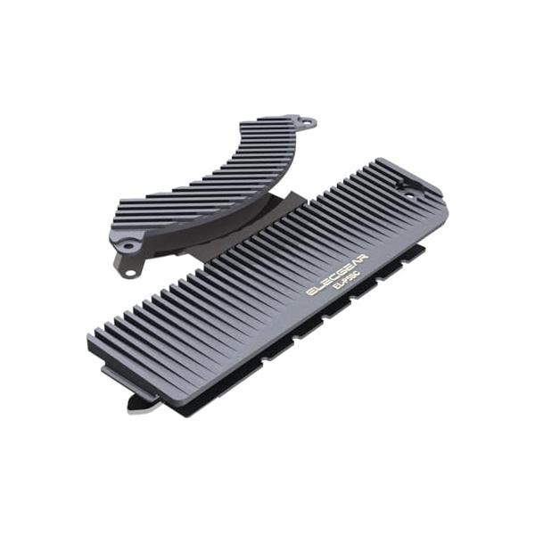 -/-/EL-P5SP・PS5 ProとSlim SSD用の超ヒートシンク ? 究極バージョンは、PlayStation 5 ProとSlim内部NVMe SSDで動作します。銅ブリッジで接続された内部と外部のアルミニウムデッキを備えていま...