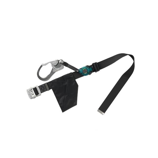 BL/-/RA507N-BL-BP・パッケージ個数:1・サイズ:M 色:BL 胴ベルト : 幅50mm 長さ1 200mm バックル : スライド式アルミ製 軽量タイプ・巻取器 : 樹脂製ケース ストラップ : 幅17mm アラミド芯入りテ...