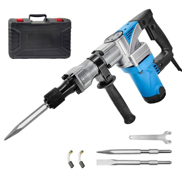 青/-/xdg・軽量かつ卓越した性能本体重量はわずか5.81kgで、軽量コンパクトな設計により、さまざまな作業場所での縦横自在の操作を容易にします。強力な2000ワットのモーターと35CMの長いシリンダーは、最大4000BPMと21ジュール...