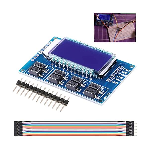 -/-/JK-YM-375・独立調整：3チャンネルPWMを出力し、広い周波数範囲とデューティ比を独立して調整できます。・独立キー：周波数とデューティ比の設定に使用する8つの独立キーがあり、短押し（単位の増減）と長押し（高速増加または減少）を...