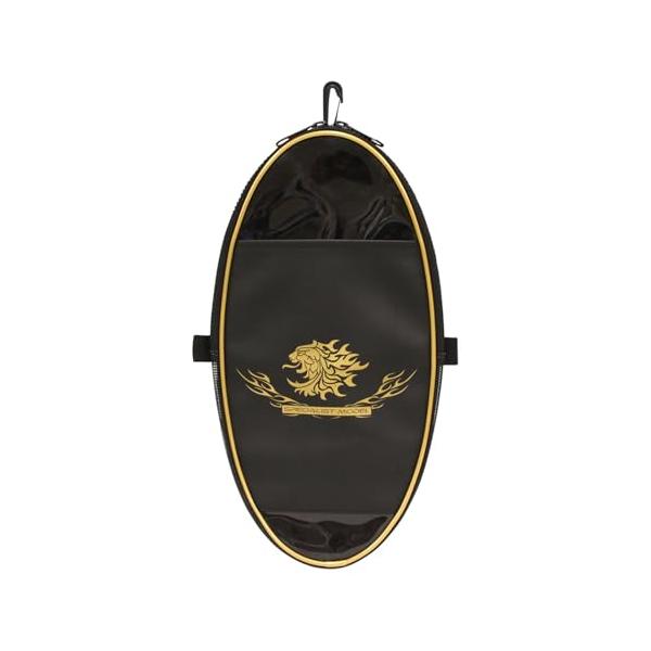 タモケースブラック/ー/SFB-0302・パッケージ個数:1・カラー: ブラック・サイズ: W400xD230xH20mm・素材: EVA 一部 スケルトン素材+側面メッシュ仕様・品番: SFB-0302・コンセプト: 枠径50cmまでの四...