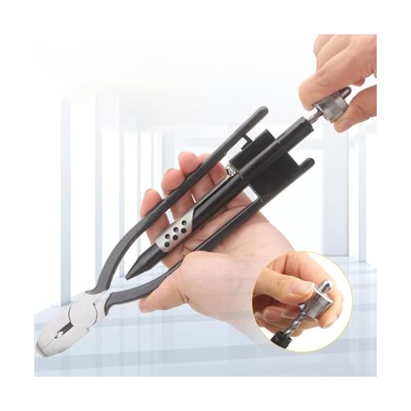 chrome/-/HXX1006*Ｈ・ワイヤーツイスターの商品仕様全長：210mm　適合ワイヤー直径：Φ3MM迄　重さ：261g 機能：オートリターン式・ボルトやナットの緩み止め対策にワイヤーロック施工時の必須アイテム。衝撃や圧力にも強く、...