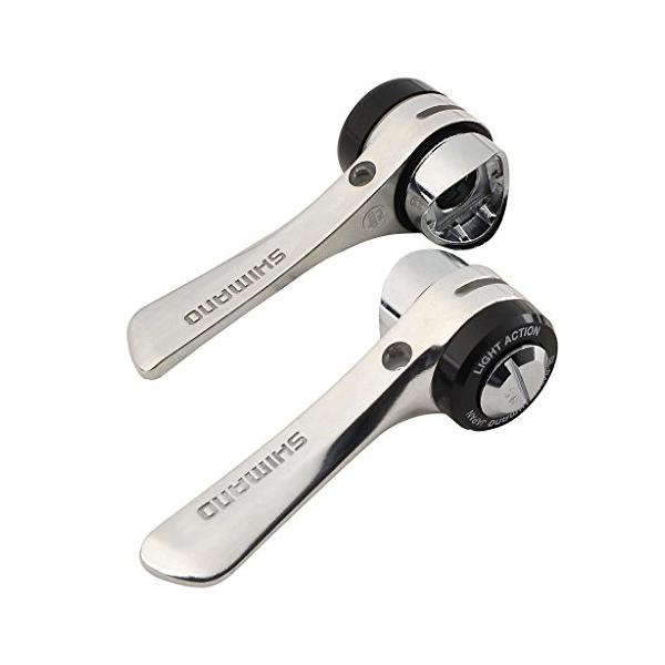 ダウンチューブシフターシルバー/8 Speed/SLR400・パッケージ個数:1・シマノパート:ISLR400F・部品コード:ISLR400F