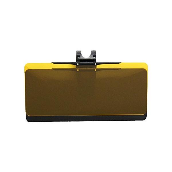 2ダブルサンバイザーSV-02スモーク・イエロー/1個 x 1/SV-02・Style:2ダブルサンバイザーSV-02・パッケージ個数:1・●本体サイズ:折りたたみ時300W×173H×48Dmm 重さ:210g●スクリーンサイズスモーク・...