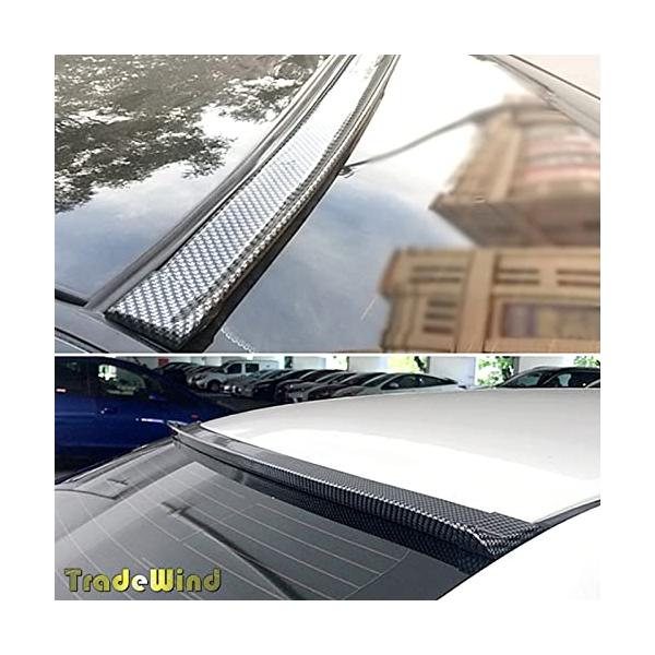 カーボン調/4.5cmカーボン調/-・Size:4.5cmカーボン調・?スタイリッシュに愛車をドレスアップ出来るエアロパーツ、リアスポイラー テールゲートスポイラー ルーフスポイラー バンパースポイラー ロアスカート トランクスポイラーです...