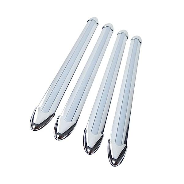 メッキ仕上げ/-/4570125192806・Color:メッキ仕上げ・メッキモールをフロント、リアのバンパーのコーナーに取付る事によりお車の傷防止や、お車 傷隠しにお役立ちします。・貼付け簡単でワンポイントのアクセントになりカスタムドレス...