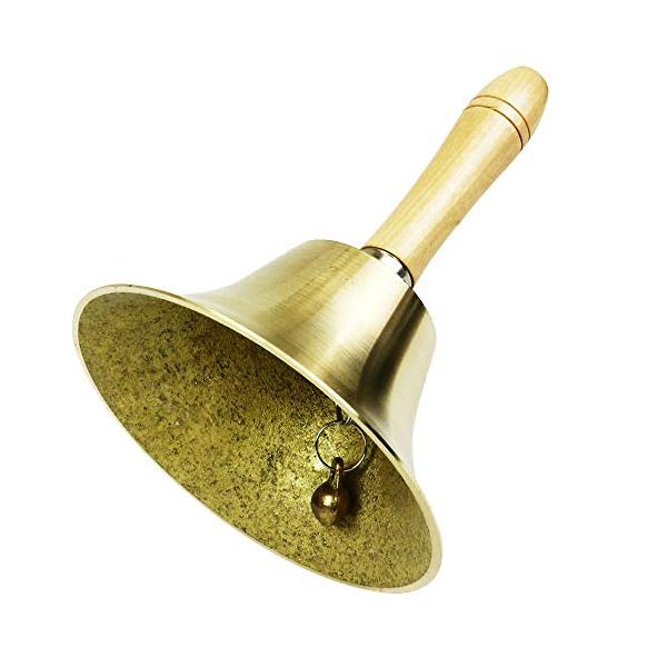 -/-/B-0065・カランカラン 大きな音の出るハンドベルです。握りやすい持ち手でベルがふりやすい・抽選、福引、抽選会、子ども会、町内会やお祭りで大活躍するアイテムです・音が大きい為、人の耳元では鳴らさないようにご注意ください。・サイズ約...