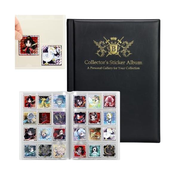 INSUFFICIENT_DATAブラック/-/M-001・Color:ブラック・??チョコシールを沢山収集している方にピッタリのファイルです。表紙はシンプルながらも高級感溢れるレザー調を採用しているため、仲間に自慢したくなるデザインに仕上...