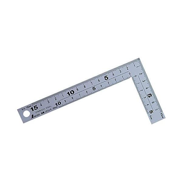 15cm 表裏同目 8段目盛 cm表示シルバー/1個 x 1/10424・Style:15cm 表裏同目 8段目盛 cm表示・パッケージ個数:1・梱包サイズ:21.5cm×2.9cm×0.3cm・パッケージ重量: 0.09 kg・スタイル:...