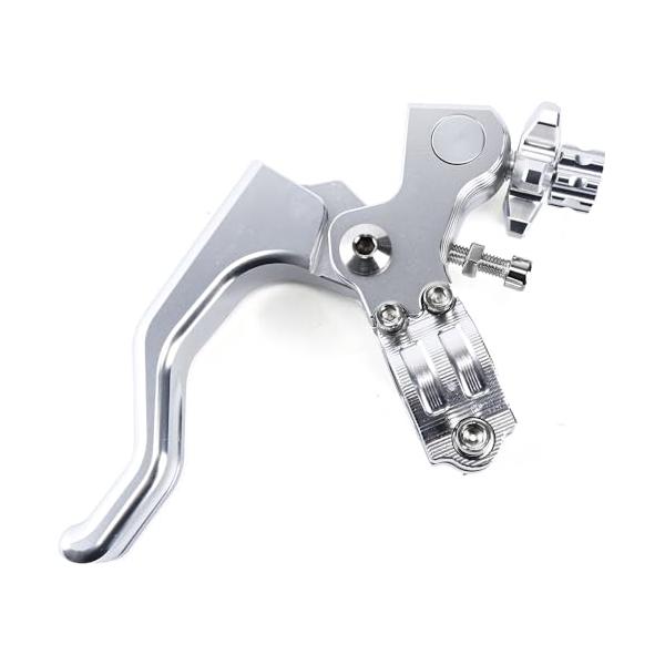シルバー/-/ak3716・Color:シルバー・?こちらは、シルバーになります。適合車種：ハンドル径22ｍｍ、22.2ｍｍ（7/8インチ）のクラッチレバー付きのホンダ（HONDA）、スズキ（SUZUKI）、カワサキ（KAWASAKI）、ヤ...