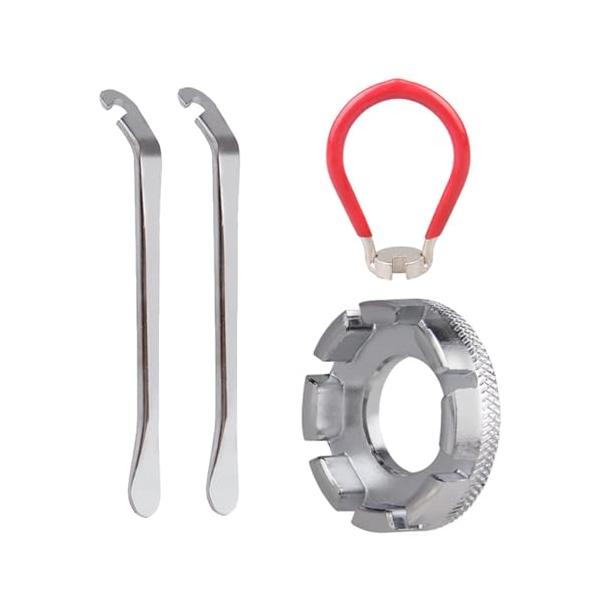 シルバー/-/-・便利で効率的：タイヤロッドの設計は自転車のタイヤを交換しやすく、スポークによって車輪を調整することができる。・高品質材質：ニッケルめっき鋼を採用し、高品質鋼スポークを含み、耐久性があり、錆び、腐食、酸化しにくく、めっき硬化...