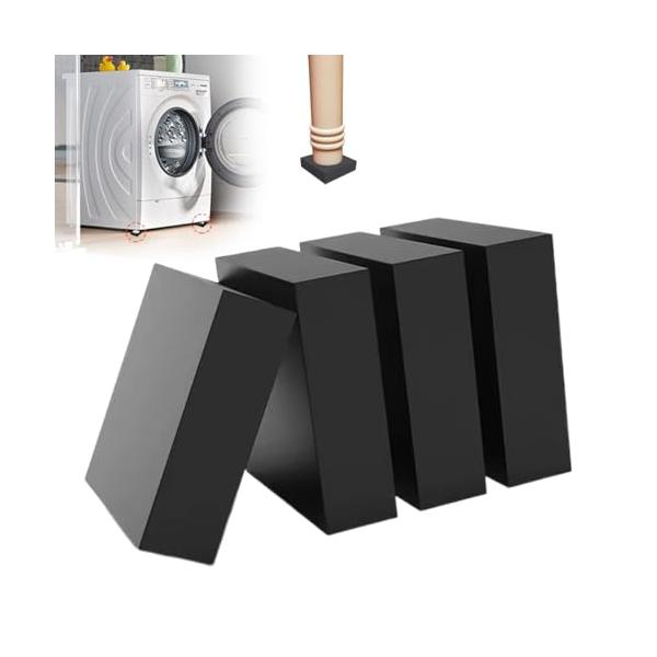 “black”翻?成日文是ブラック。/50x50x20mm，4個/CYN134・Size:50x50x20mm，4個・1.セット内容50*50*20mmクッションゴム4個入り。家具の高さ調整、滑り止め、防音・防振マットとして幅広く使用できま...