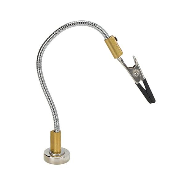 強力な磁気ベースベースは強力な磁気を備えており、あらゆる金属表面に固定でき、より便利に使用できます。・自由に曲げるブラケットは自由に曲げることができ、チャックコムには高温耐性のゴムスリーブが付いており、非常に耐久性があります。・多目的サード...