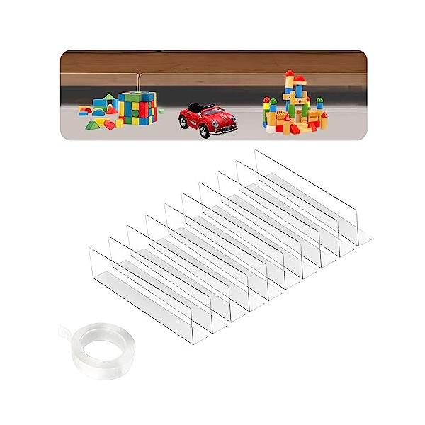 透明/中/Jok-JPHGY1074・パッケージ個数:1・ソファの下での物の紛失を防ぐソファの下に物が転がることはなくなり、ペットのボールや子供のおもちゃを効果的にブロックします。 3M超強力粘着パッド付き、しっかりしていて緩みにくい、床を...