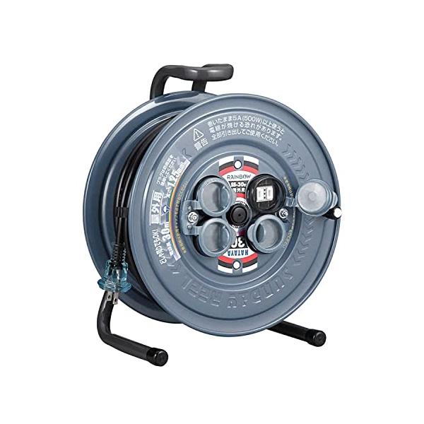 30m1グレー/電線長：20?/-・Color:1グレーStyle:30m・パッケージ個数:1・電線仕様種別・太さ×心数:VCT 1.25?×2心、製品定格:125V・5A・コンセント定格:2P・15A・125V、コンセント数:2P×4個・...