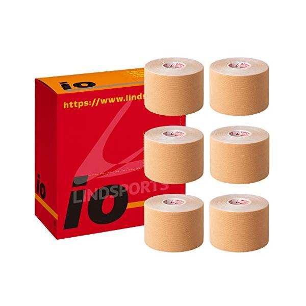ウェーブ模様タン（肌色）/幅50mm/6本入/-・Size:幅50mm/6本入・パッケージ個数:6・テープ種別：キネシオロジーテープ・撥水力：中程度 多少の雨や水を弾くことはできますが、お風呂・シャワーなどお湯は弾くことができず基布まで水分...