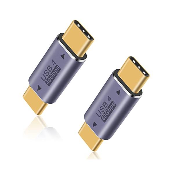 USB Type-Cオスアダプタ/-/-・Color:USB Type-Cオスアダプタ・USB Type C 変換アダプタ USB Cアダプタ 40Gbpsは完全にType-C物理インターフェースを採用し、レートは40Gbpsまで可能、10...