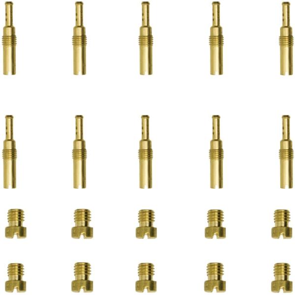 パッケージ個数:1・20個入り1セットパイロットジェット ジェット メインジェット 20個10サイズ を含みます 。仕様：#32 #35 #40 #45 #48 #50 #52 #55 #100 #105 #108 #110 #115 #1...