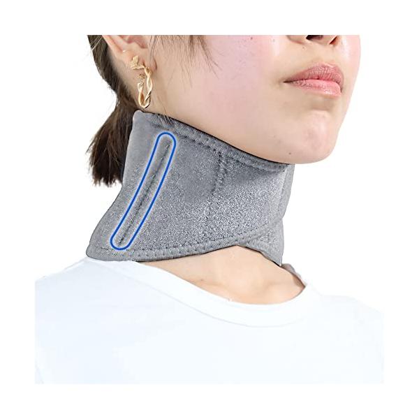 グレー/ワンサイズ/-・Color:グレー・縦10.5cm　横51cm ・フリーサイズで留め具となっているマジックテープで好みのサイズに調整可能となっております。