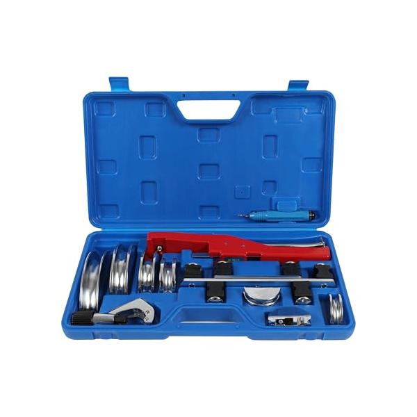 1/4 5/16 3/8 1/2 5/8 3/4 7/8/-/-・パッケージ個数:1・素材アルミニウム合金本体で作られており、頑丈で耐久性があり、強度を維持し、表面の腐食を防ぎ、パイプの損傷を防ぎます。・サイズ7つの交換可能なパイプベンダ、...