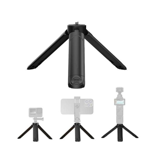 ブラック/-/-・パッケージ個数:1・最大耐荷重2kgで安心設置1/4インチの取り付けネジを採用し、最大2kgまでの機器に対応。軽量ながらしっかりと機器を支えます。・優れた安定性脚部には滑り止めのゴム付きで、設置面での安定感を向上。安定した...