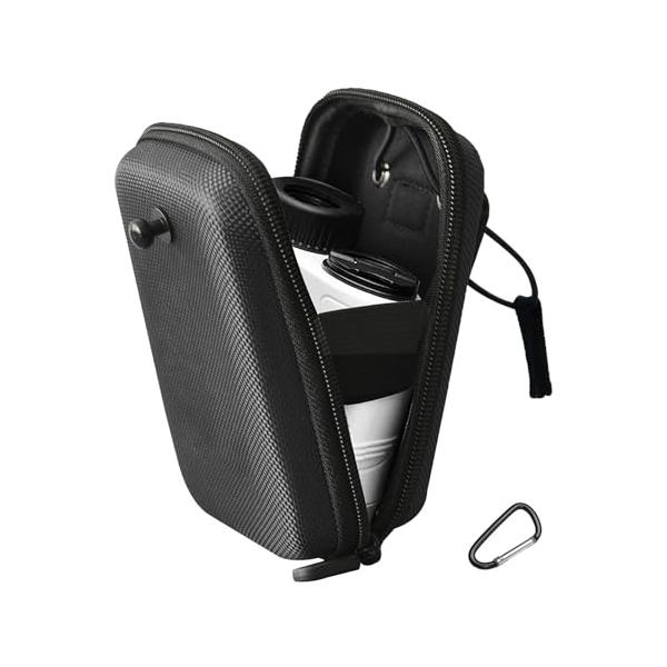 シンプルブラック/-/golf bag・Color:ブラック・サイズ：幅15cm×横10cm×高5cm；最大の開口サイズ：7cm。・耐水性と耐衝撃性のあるEVA表面と柔らかい裏地を組み合わせて、機器をしっかりと保護します。・ベルト通しが付い...