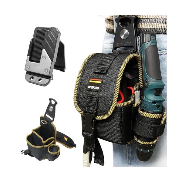 ブラック/-/timothy01・????クイックリリース機構で腰袋の着脱が簡単ベルトを外すことなく、片手でワンタッチ装着が可能なクイックリリースバックルを搭載。セフ（SEF）対応の設計で、現場の移動や作業袋の交換がスムーズに行えます。工具...