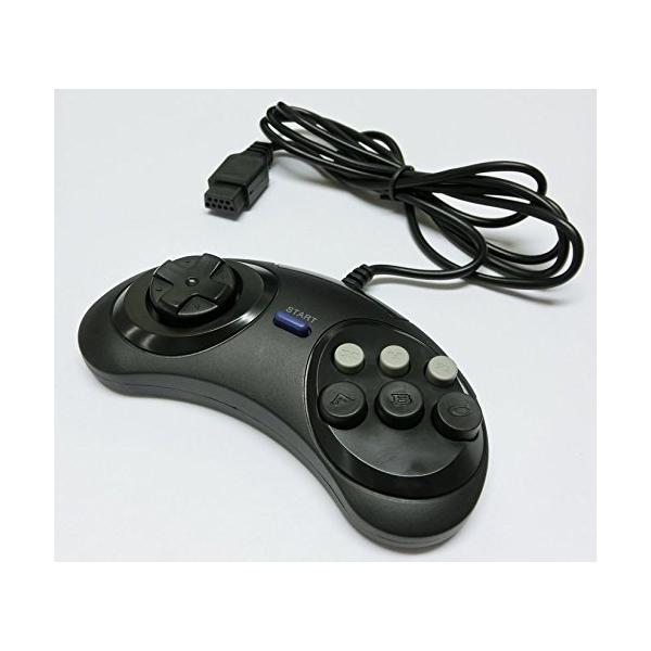 パッケージ個数:1・MD用のコントローラーです。・セガ純正品ではございません。・パッケージは英語表記となります。・ケーブル長=約170センチ。