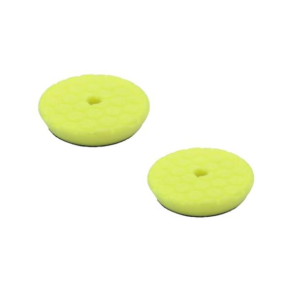 イエロー/150mm/-・Color:イエロー・パッケージ個数:1・?互換タイプルペス、リョービなどのポリッシャーで6インチ、150mmのウレタンバフ2枚セットです。パッドの表面がフラットバフに比べて熱がこもりにくいハニカム構造になっており...