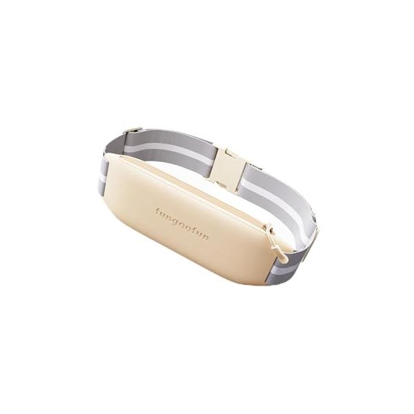 ランニングポーチBEIGE/ワンサイズ/G-0016・Color:BEIGE・本体背面には凹凸をつけているので、身体にフィットしつつ汗をかいても蒸れにくい・伸縮性の高いベルトストラップは両サイドから長さ調整ができるため幅広い体型の方が着用可...