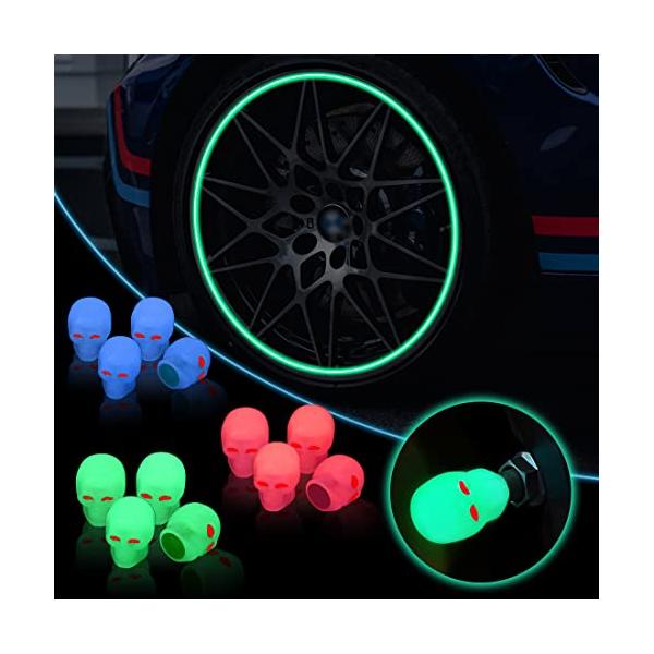 緑、赤、青/-/-・二重保護蛍光車のタイヤバルブカバーは、ステムの腐食を防ぐために、発光プラスチックインサートと透明なケーシングで保護されています。当社のタイヤバルブはゴム製のシールで覆われているため、より緊密で効果的なシールが作成されるた...