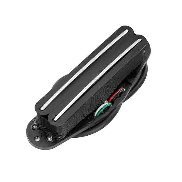 ブラックボディ/クロームレール付き/-/M533・Color:ブラックボディ/クロームレール付き・パッケージ個数:1・Hot railSシングルサイズハムバッカー。ストラトスタイルのギターに取り付けて任意のポジションで使用でき、ピックアップ...