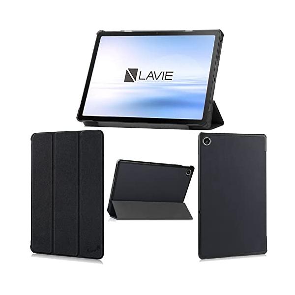 ブラック/-/tsl-nect1075eas-blk・NEC LAVIE Tab T10 T1075/EAS PC-T1075EAS 10.61インチ タブレット 専用 ケース カバー スリムタイプ 。・wisersオリジナル設計品・ロゴ刻...