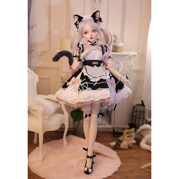 球体関節人形 1/3 BJDドール フルセット メイド服セット メイク 球体関節人形 1/3 BJDドール フルセット メイド服セット メイク