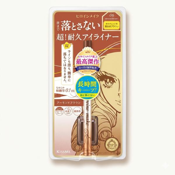 ■ヒロインメイク「プライムリキッドアイライナー リッチキープ」なら、夜までにじまずお湯で簡単オフ！■ブランド初の筆ペンライナー史上最高の超耐久性！スーパーウォータープルーフ＆スマッジプルーフ処方。■目尻までかすれず、一気に描けるなめらかな描...