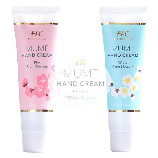 【発売日：2021年02月12日】[FFCハンドクリーム MUME 2種類セット ]2つのタイプを一度に購入いただけるお試しセットです。お試し価格でご購入していただけます。[FFCハンドクリーム MUME　しっとりタイプ　 白梅の香り ]　...