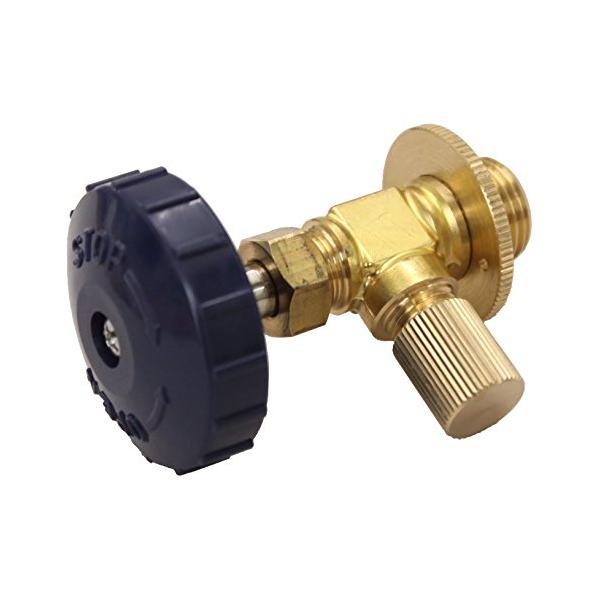 サービス缶接続口:UNF5/8-18メス出口側:UNF7/16-20(1/4")オス適用冷媒:R12、R22