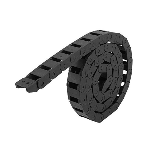 チェーンワイヤーキャリア 10 x 20mm 10 * 20mm L1000mm チェーンワイヤーキャリア CNCルーター マシン ツール エンドコネクター付き