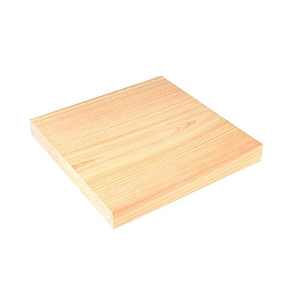 【サイズ】たて：約25cm　よこ：約25cm　厚さ：約3cm【重さ】900g抗菌・防カビ成分含有を含む安心な高級国産ひのき使用ご使用後はきちんと洗浄し、風と日光が直接当たらない場所で乾燥させてください。※一枚板のため、直射日光、直風での乾燥...